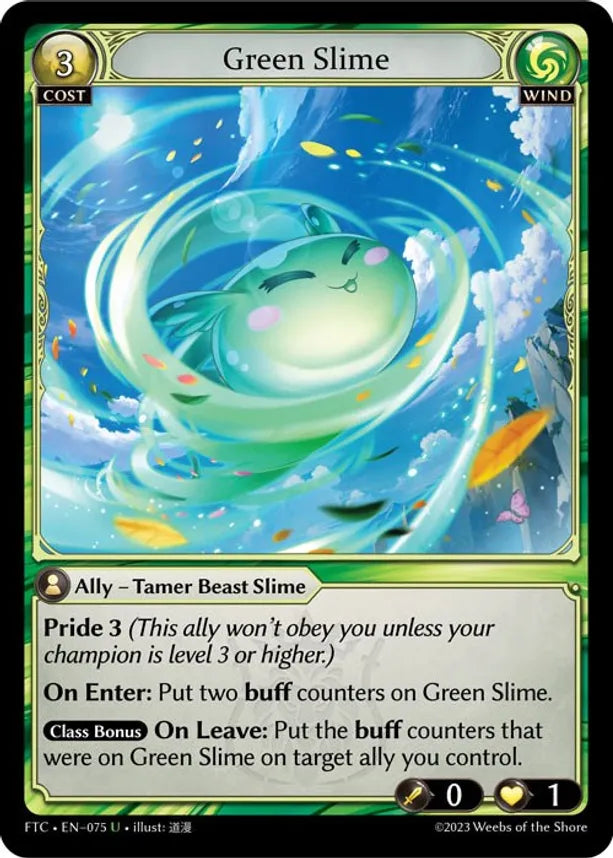 Green Slime [UC] - Fractured Crown – Hobby Stop TCG