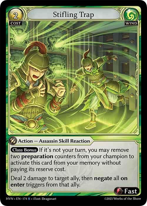 Stifling Trap [R] - Abyssal Heaven – Hobby Stop TCG